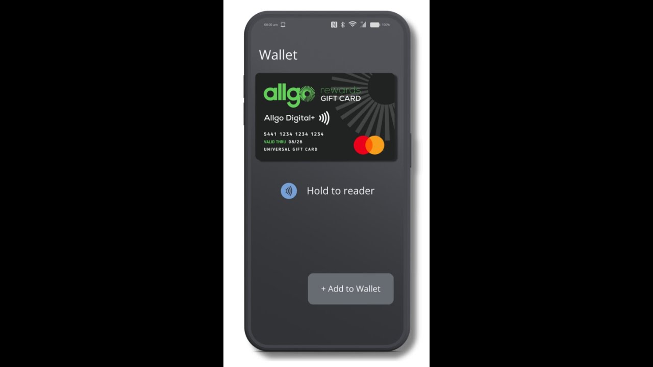 Digital+ Card - AllGo Mastercard Gift Card