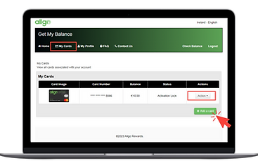 Physical Card - AllGo Mastercard Gift Card