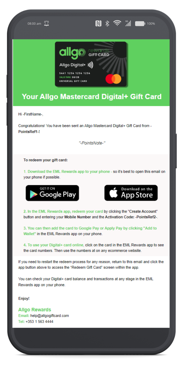 AllGo Mastercard Gift Card: A Card for Every Occasion