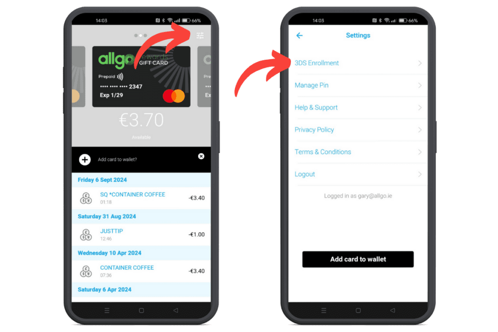 Digital+ Card - AllGo Mastercard Gift Card