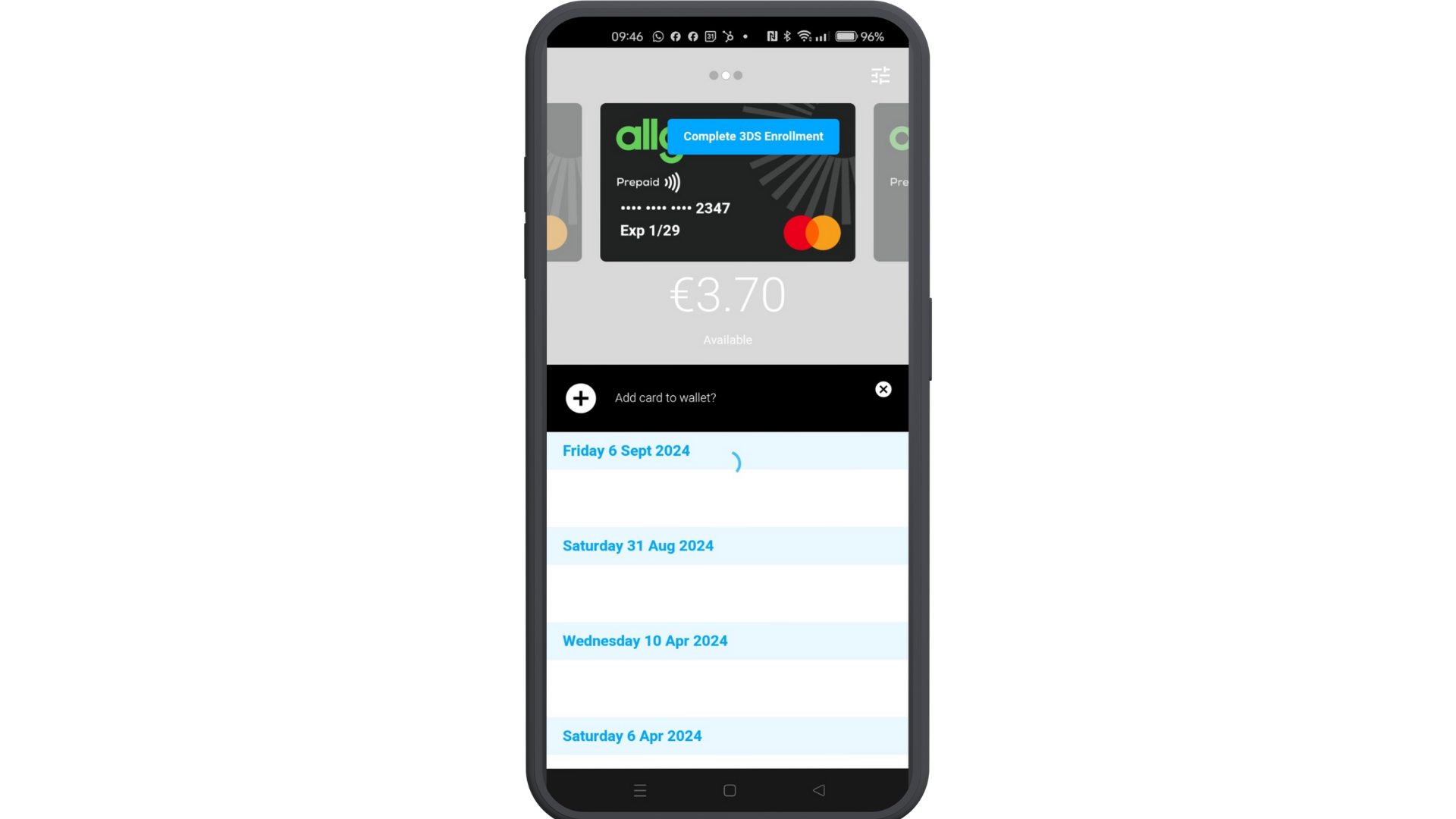 Digital+ Card - AllGo Mastercard Gift Card