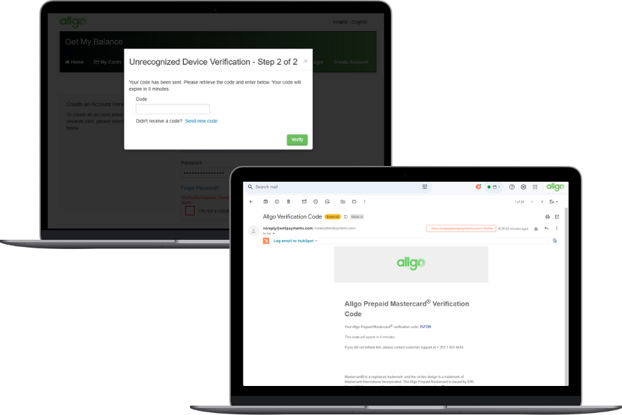 Physical Card - AllGo Mastercard Gift Card