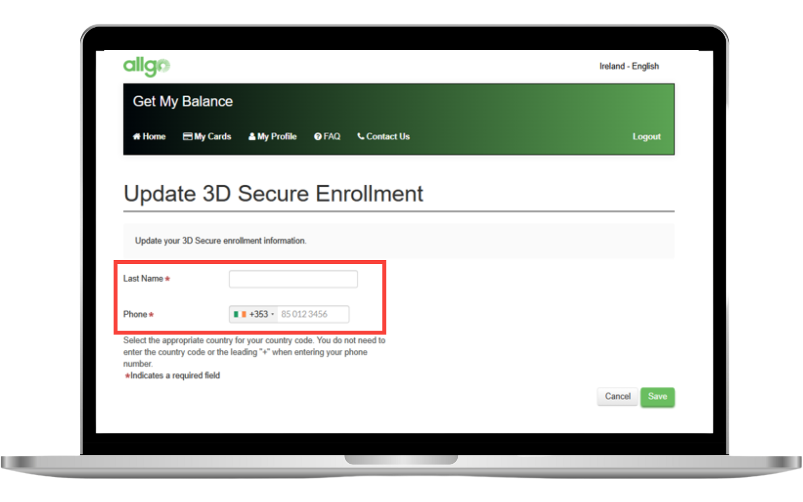 Physical Card - AllGo Mastercard Gift Card